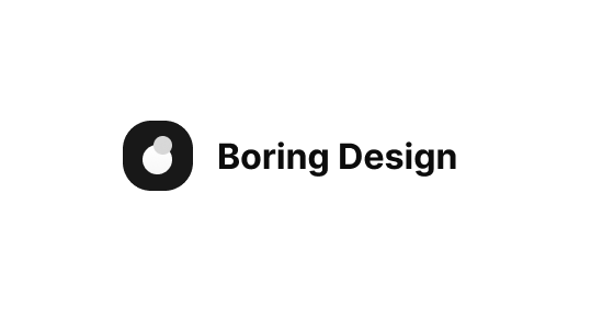 Boring Design - A Product Studio